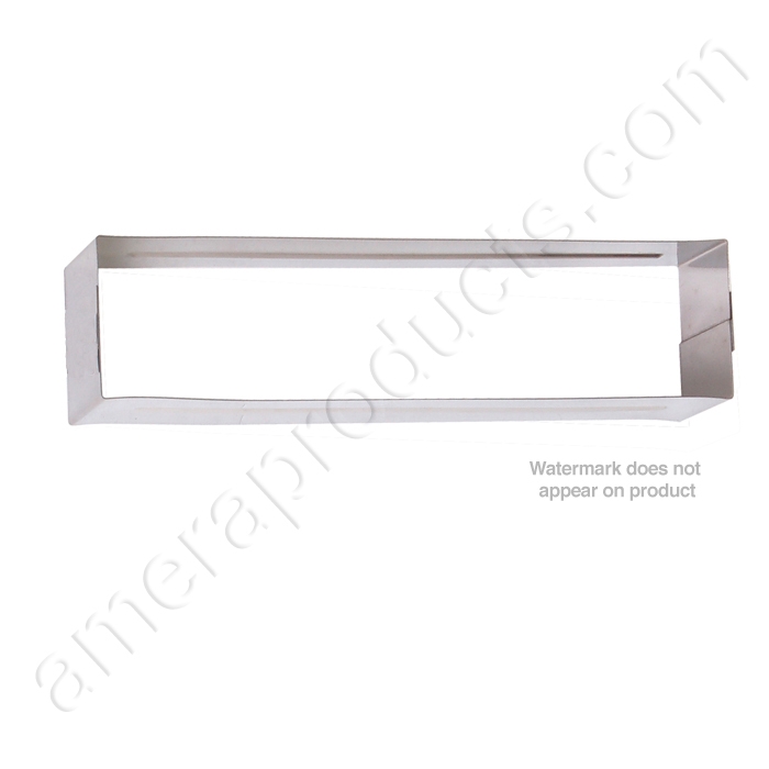 Brass Accents Mail Slot Interior Sleeve Stainless Steel for the 3.65" x ...