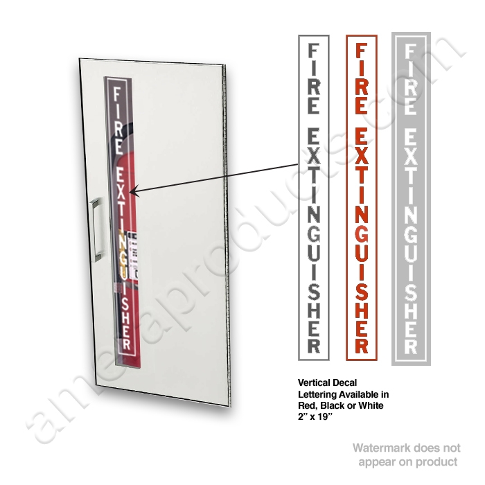 JL Academy Aluminum 1024WBV10 Trimless 10 lbs. Fire Extinguisher ...