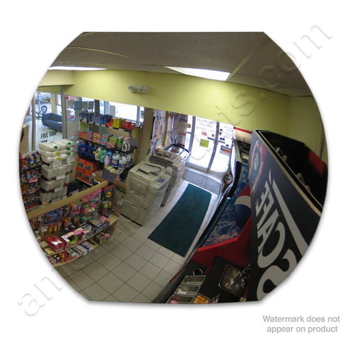 Vision Metalizers GIC Glass Indoor Rectangular Convex Mirrors #VM-GIC